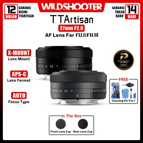 Jual TTArtisan 27mm F2.8 Auto Focus Lens For Fujifilm X-Mount Camera ...