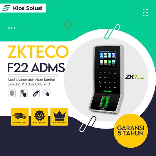 Jual Mesin Absensi dan Absen Kontrol ZKTECO F22 | Fingerprint - Standart - Jakarta Barat - Kios ...