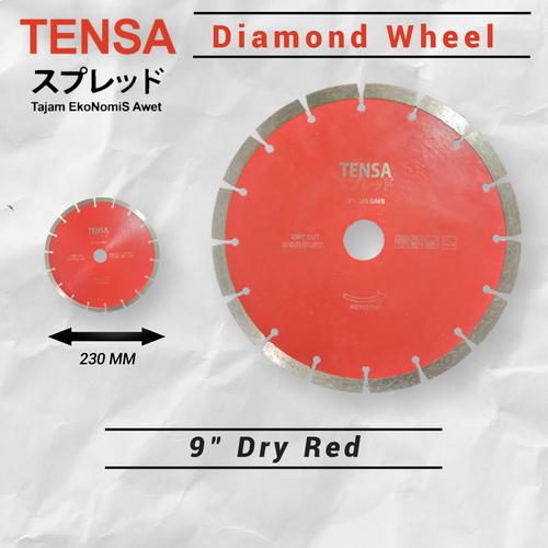 Jual Mata Gerinda 9" Dry Red / Tensa Diamond Wheel - Kota Pasuruan ...