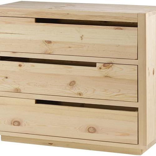 Jual Lemari laci kayu pinus serat drawer laci 3 set ukuran 60 x 35 x 45 ...