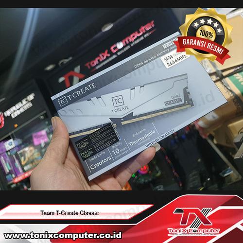 Promo Team T-Create Classic DDR4 3200MHz Dual Channel 64GB (2x32GB ...