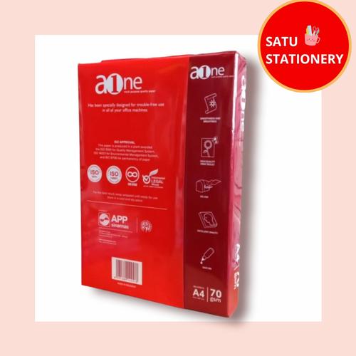 Jual KERTAS HVS A4 AONE 70G - Kota Medan - DeLie ATK Medan | Tokopedia