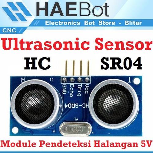 Jual [HAEBOT] Ultrasonic Sensor Jarak HC SR04 Module Modul Arduinoo 4 ...