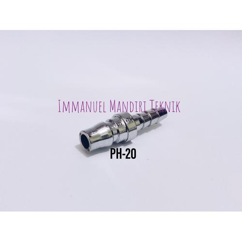 Jual Quick coupler PH20 / Coupler connector male plug hose kompressor PH-20 - Jakarta Utara ...