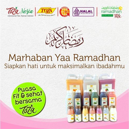 Jual Jus juice buah asli TOZA kemasan 5 Liter - mango, 5 L - Jakarta ...