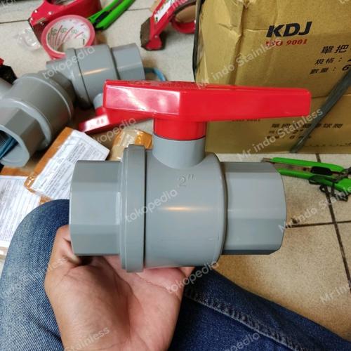 Jual Ball Valve PVC 1"Inch Drat - Jakarta Barat - Mr indo Stainless ...