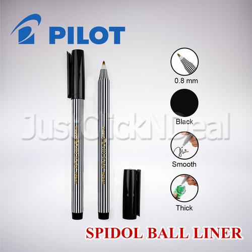 Jual Pilot Ball Liner Medium 0.8 mm Spidol Pen Pulpen Tandatangan - Kab ...