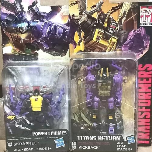 Jual Transformers generations Skrapnel Kickback power primes Titans ...