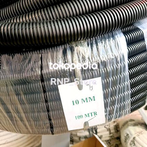 Jual flexible belah / selang spiral belah / pembungkus kabel 10mm per ...