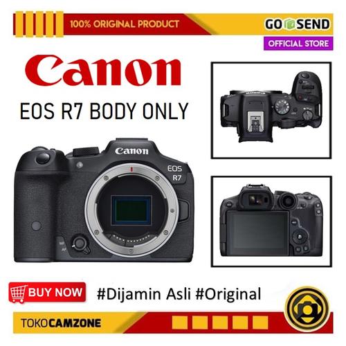 Promo Canon EOS R7 Body Only Mirrorless Camera / EOS R 7 Cicil 0% 3x ...