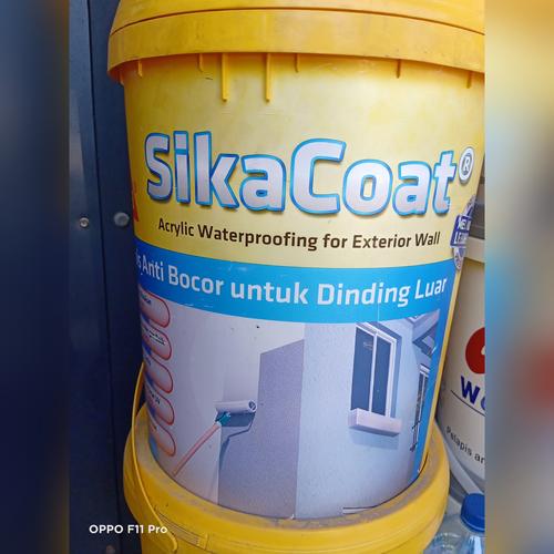 Jual SikaCoat Pelapis Anti Bocor/Cat Anti Rembes/Waterproofing/Kurir ...