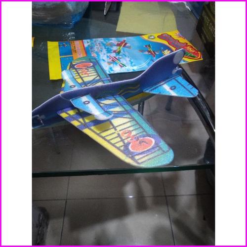 Jual pesawat busa mainan gabus besar BIG flying glider rakit edukasi ...