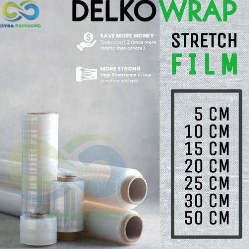 Jual PLASTIK WRAP - WRAPING - WRAPPING DELKOWRAP 50cm (17um) VARIAN ...