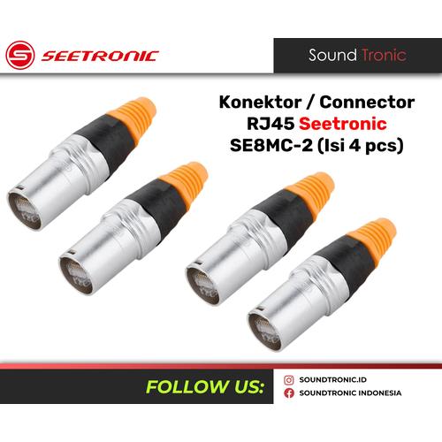Jual Konektor / Connector RJ45 Original Seetronic Tipe SE8MC-2 (Isi 4 ...