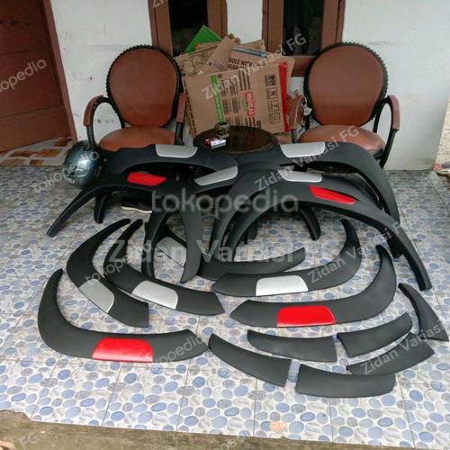 Jual over fender all new Toyota hilux Revo DC 2019 - 2022 model Rocco ...