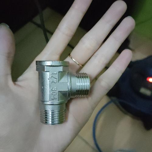 Jual TEE NEPEL 1/2" MATI SAMBUNGAN CABANG TEE KRAN SHOWER KLOSET T ...