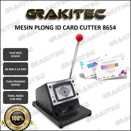 Jual Alat Potong ID Card / Plong ID Card / PVC Card Cutter GK-TECH 8654 ...