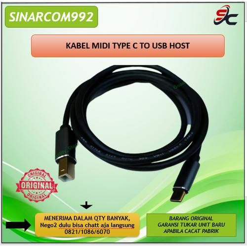 Jual Kabel midi type c to usb host - KABEL - Jakarta Pusat - sinarcom992 | Tokopedia