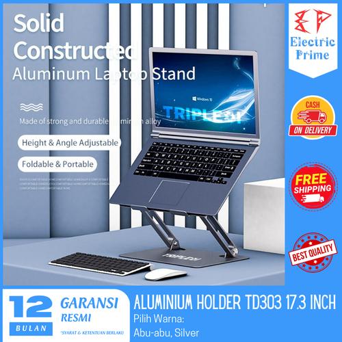Jual Stand Laptop Holder Macbook TD303 Aluminium Dudukan Notebook ...
