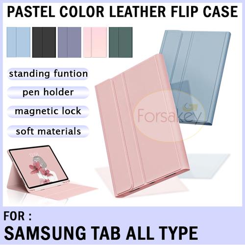 Jual Samsung Galaxy Tab A8 A7 S8 S7 S6 Lite Flip Case Casing Cover ...