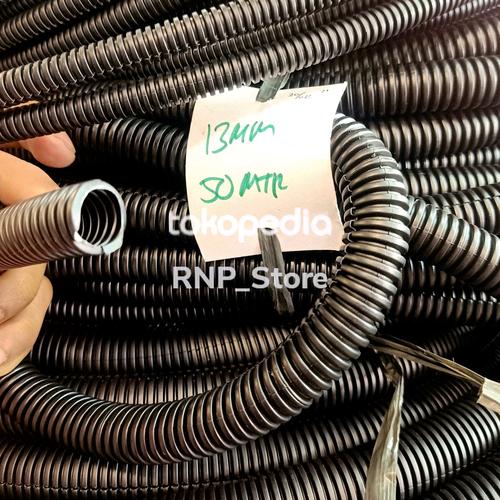 Jual flexible belah / selang spiral belah / pembungkus kabel 13mm per ...