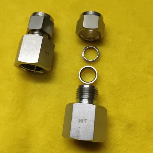 Jual Female connector 3/8 FNPT x 3/8 OD ss 316 brand korea - Kab ...