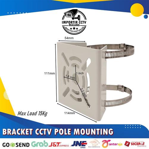 Jual Bracket Cctv Pole Mounting / Bracket Tiang - ICM - Kota Malang ...