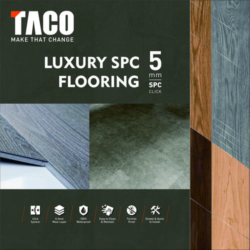 Jual TACO LUXURY SPC FLOORING 5mm CLICK LANTAI KAYU - Kab. Sidoarjo ...