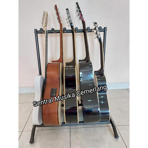 Jual Stand Gitar isi 5 - 7 Rak Gitar isi 5 dan 7 - Rak isi 5 - Jakarta ...