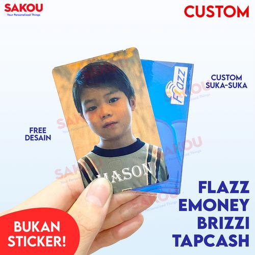 Jual Kartu Etoll / Emoney Flazz gen 2 Tapcash Brizzi Pvc Custom Print ...