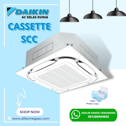 Jual AC DAIKIN CASSETTE SCC85AYR 3.5PK 3PH WIRED #daikin #acmurah #pk # ...