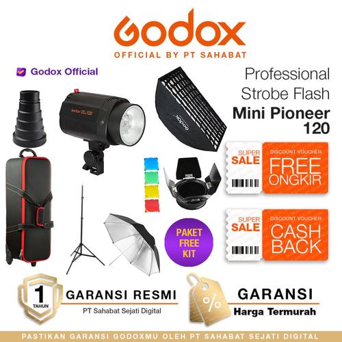 Jual Godox 120 Professional Studio Strobe Flash - UNIT ONLY, TANPA TAS ...