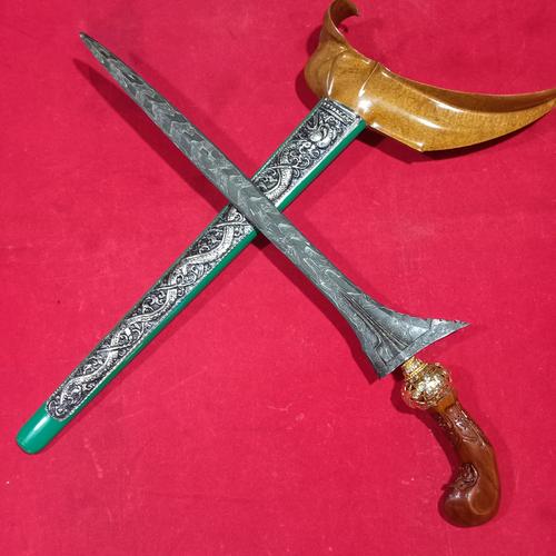 Jual Keris Jalak Sangu Tumpeng Pamor Ganggang Kanyut Garap Alusan ...