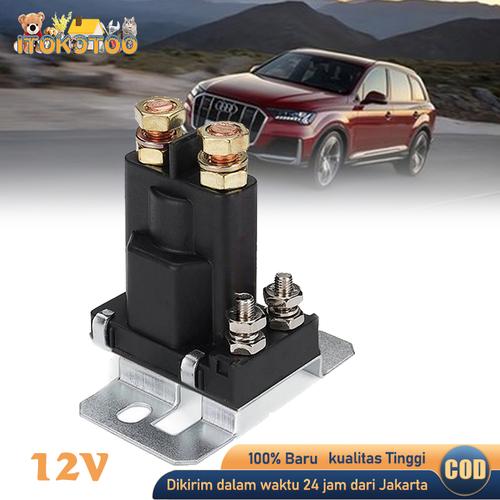 Jual Relay Isolator Mobil 4 Pin 500A 12V Dual Battery Relay Start On ...