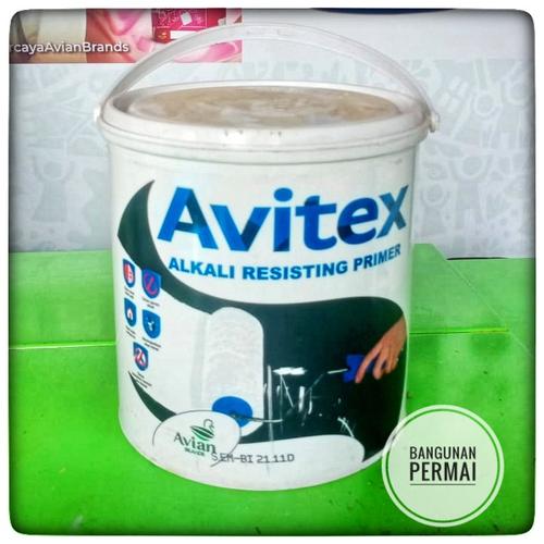 Jual avitex alkali resisting primer 4 kg/ cat dasar tembok luar dalam ...
