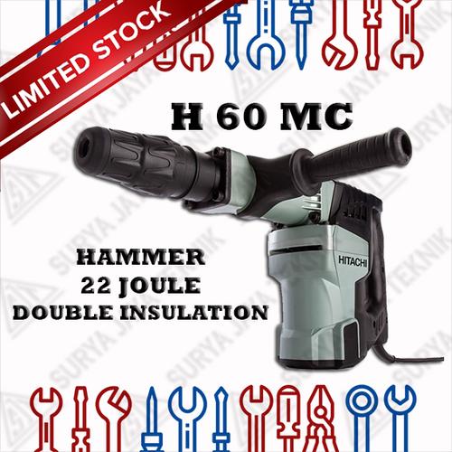 Jual HITACHI H 60MC HAMMER 22 JOULE DOUBLE INSULATION - Jakarta Barat ...