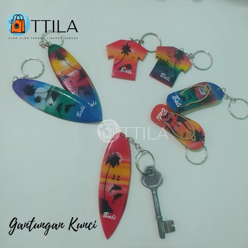 Jual Gantungan Kunci Bali Souvenir Keychain Oleh-oleh Khas Bali ...