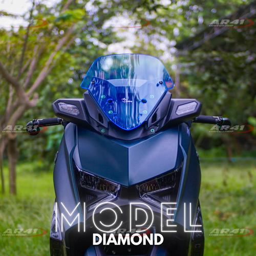 Jual Windshield XMAX new 2023, Visor XMAX new 2023 , MODEL DIAMOND ...