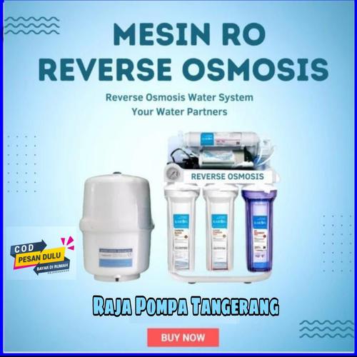 Jual Mesin Ro 100 Gpd 6 Step Mesin Reverse Osmosis 6 step lengkap set ...