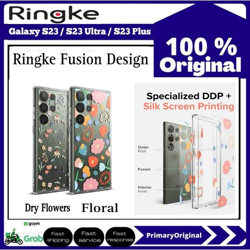 Promo Case Samsung Galaxy S23 Ultra Plus RINGKE FUSION DESIGN Casing ...