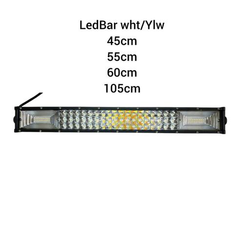 Jual LAMPU SOROT LED BAR WARNA PUTIH / PUTIH -KUNING - 60CM PTH0KNG ...