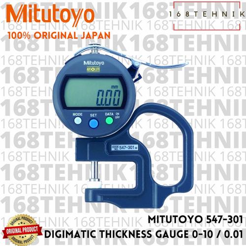 Jual MITUTOYO 547-301A DIGIMATIC THICKNESS GAUGE 0-10 / 0.01 DIGITAL - Jakarta Barat - 168Tehnik ...