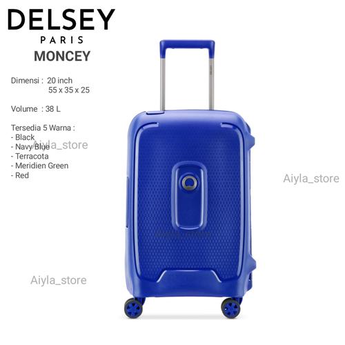 Jual Koper Delsey Moncey 20 inch Small Koper Frame Lock Size Cabin ...