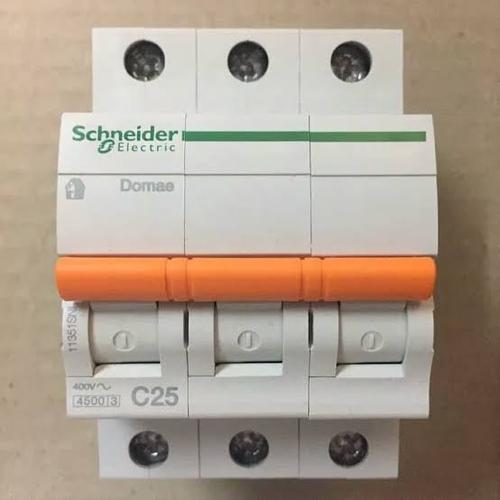 Jual MCB Schneider Domae 3P 25A / 3 Phase 25 Ampere Type Lama - Jakarta ...