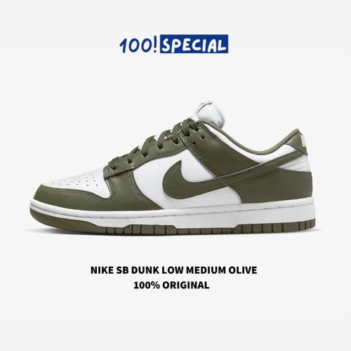 Promo Sepatu Nike Sb Dunk Low Medium Olive BNIB Original - 37 - Kota ...