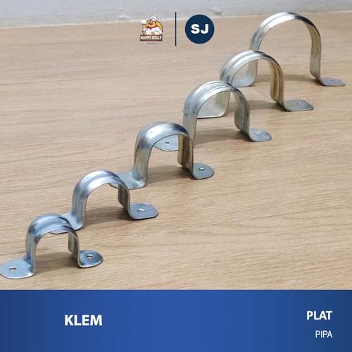 Jual KLEM PIPA PLAT / KLEM BESI / KLEM SENG 1-1/4 INCH - Kota Medan ...