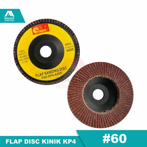 Jual FLAP DISC/DISK/GRIT/GRADE/60/80/100/120/150/180/240 KINIK KP4 ...