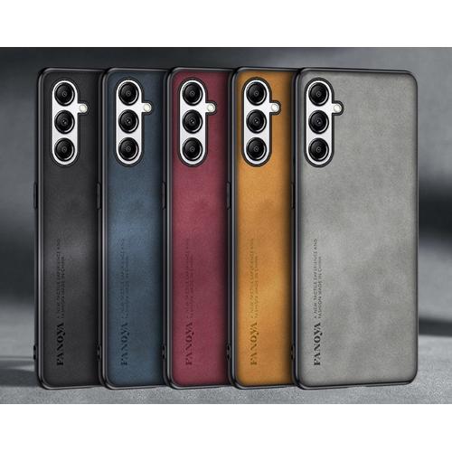 Jual SAMSUNG GALAXY A14 5G FANOYA PREMIUM NAPPA LEATHER SOFT CASE ...