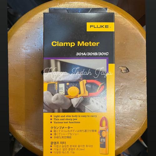 Jual Slim digital clamp meter fluke 301C True RMS - Jakarta Barat - Karya Indah Jaya | Tokopedia