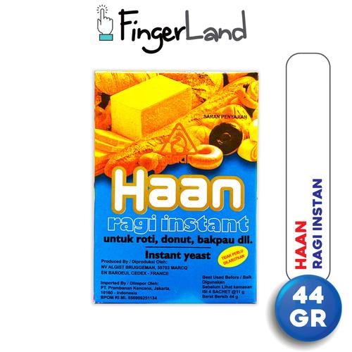 Promo HAAN Instant Yeast Sachets 11 gram Ragi Instan 4 PCS - Jakarta ...
